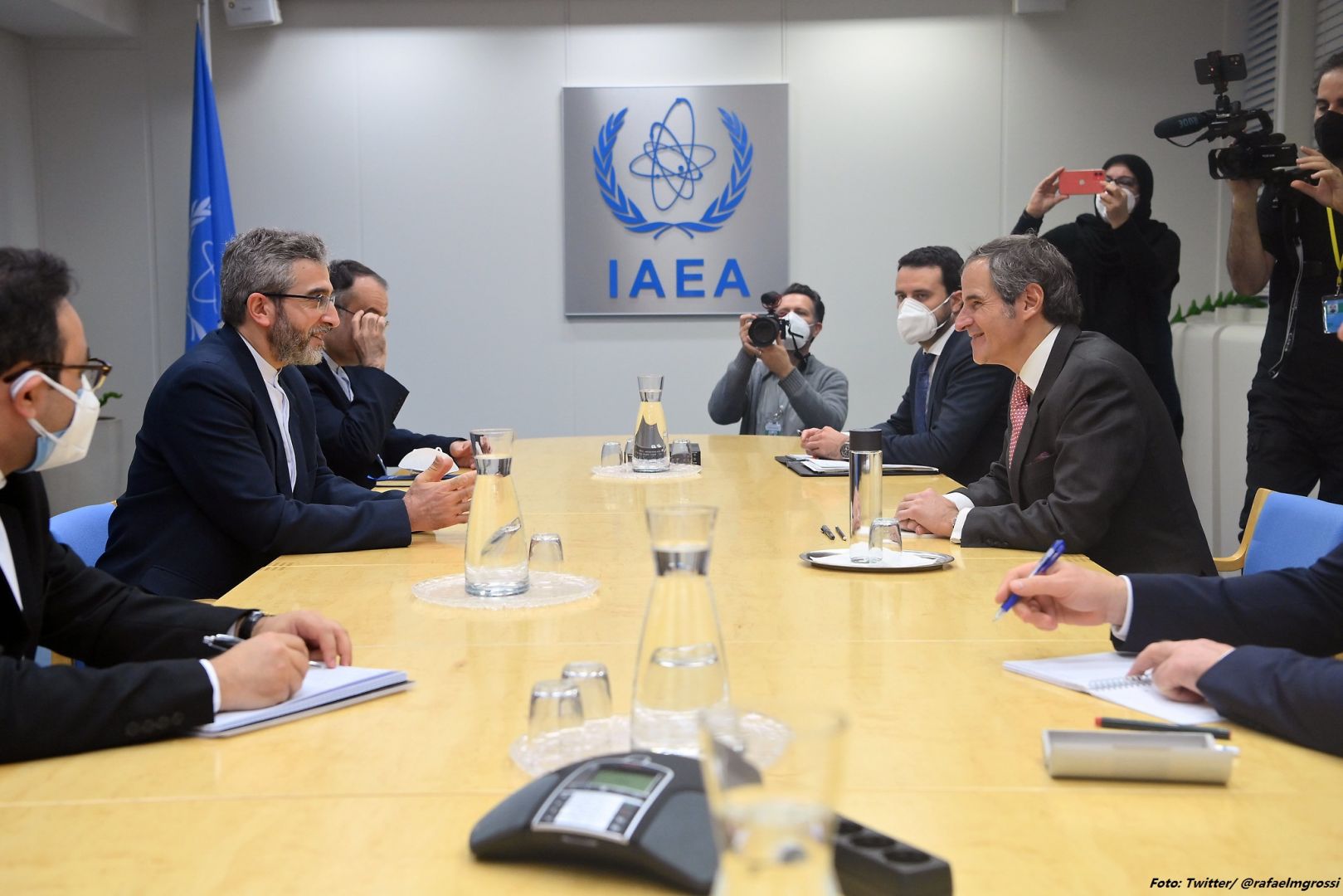 Vertreter des Iran traf sich mit IAEO-Chef in Wien